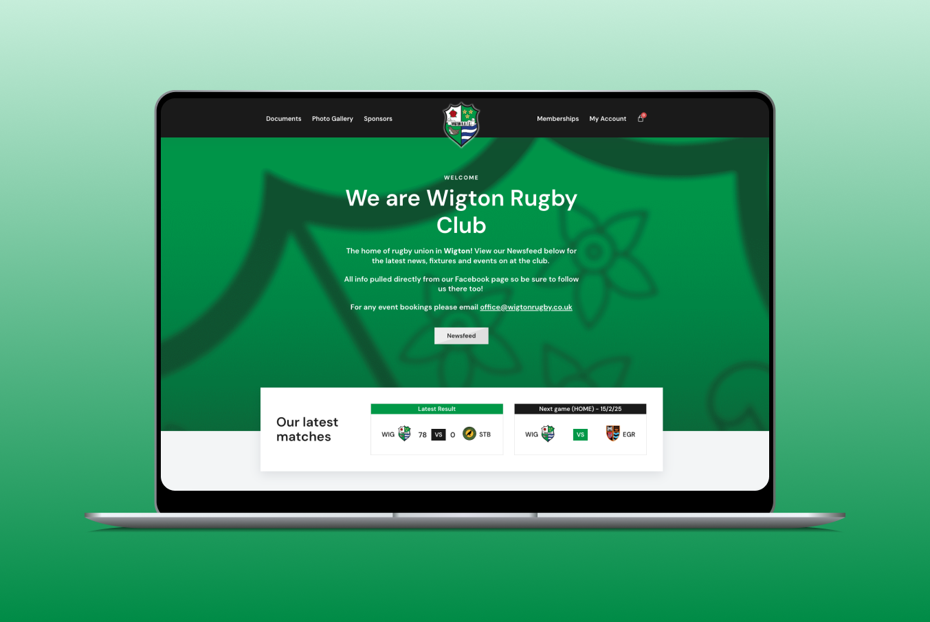 Wigton Rugby Club | Case Study | VOVO Digital